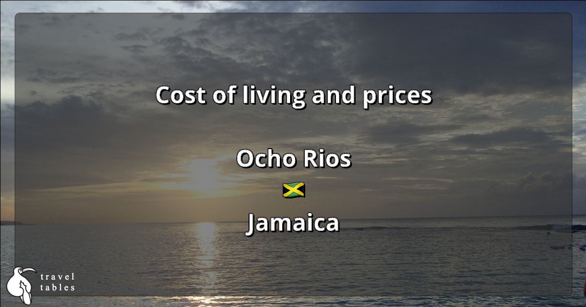 Cost of living and prices in Ocho Rios 🇯🇲 Updated Jul 2023 - TravelTables